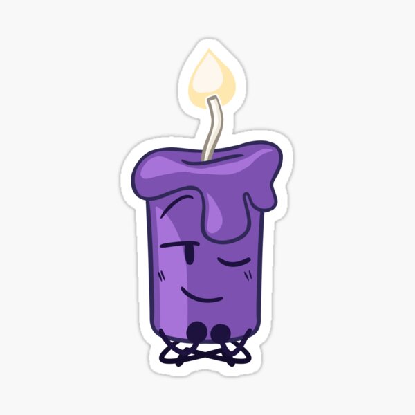 "Candle (Inanimate Insanity)" Sticker for Sale by PuppyRelp | Redbubble
