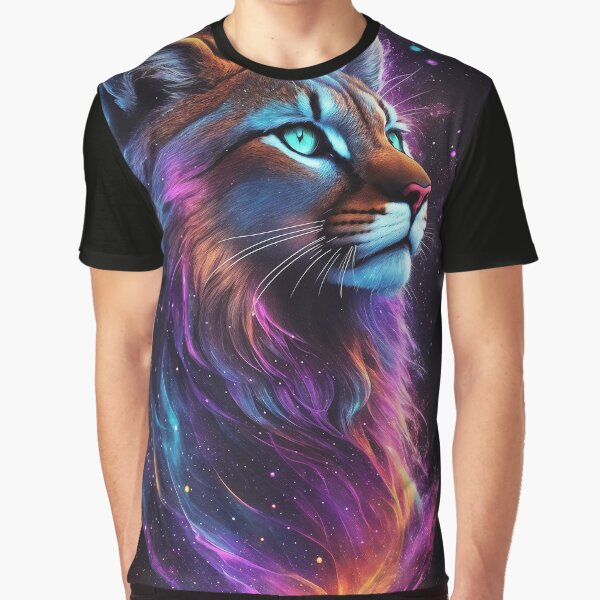 "Intergalactic Avatar - The Majestic Cougar of the Galaxy" Graphic T ...