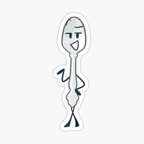 "Silver Spoon (Inanimate Insanity)" Sticker for Sale by PuppyRelp ...
