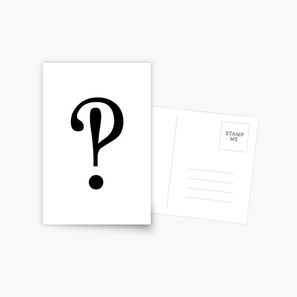 "Interrobang - Exclamation Point Meets Question Mark" Sticker for Sale ...