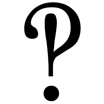 "Interrobang - Exclamation Point Meets Question Mark" Sticker for Sale ...