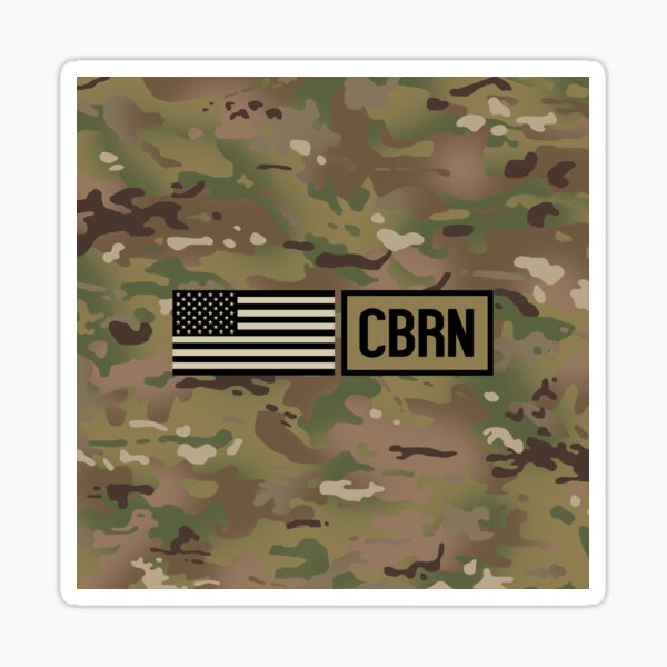 "Military: CBRN" Sticker by MilitaryCandA | Redbubble