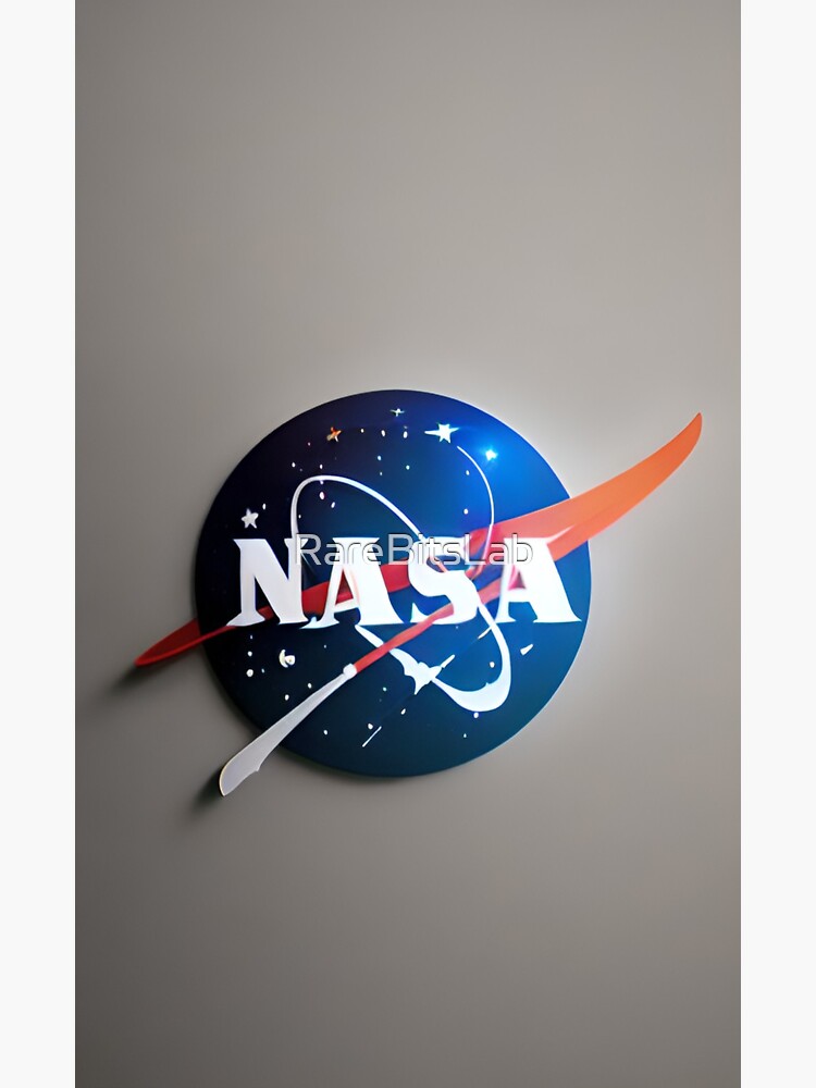"NASA Logo" Sticker for Sale by RareBitsLab | Redbubble