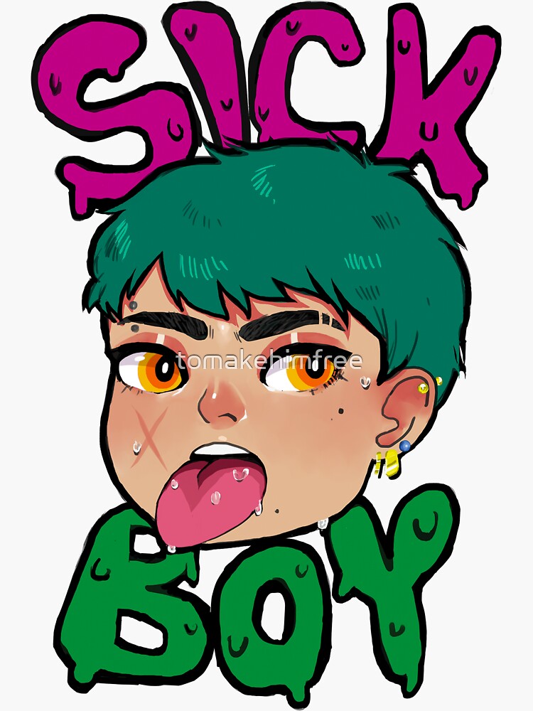 "Sick Boy" Sticker for Sale by tomakehimfree | Redbubble