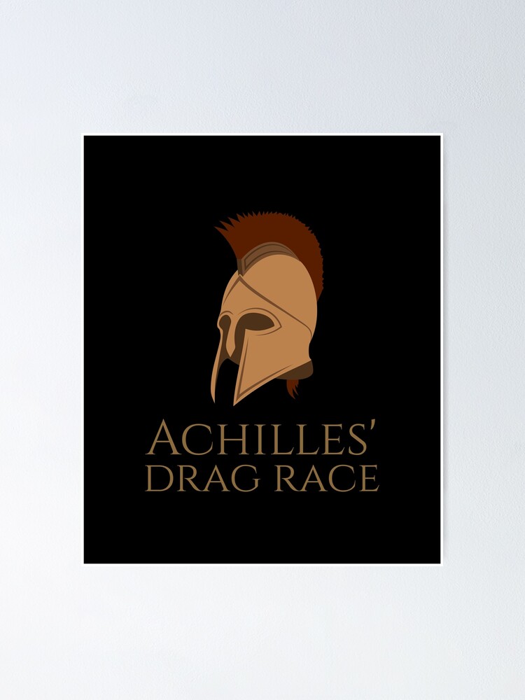 "Achilles Trojan War - Ancient Greek Mythology - The Iliad" Poster for ...