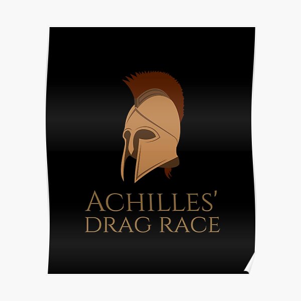 "Achilles Trojan War - Ancient Greek Mythology - The Iliad" Poster for ...