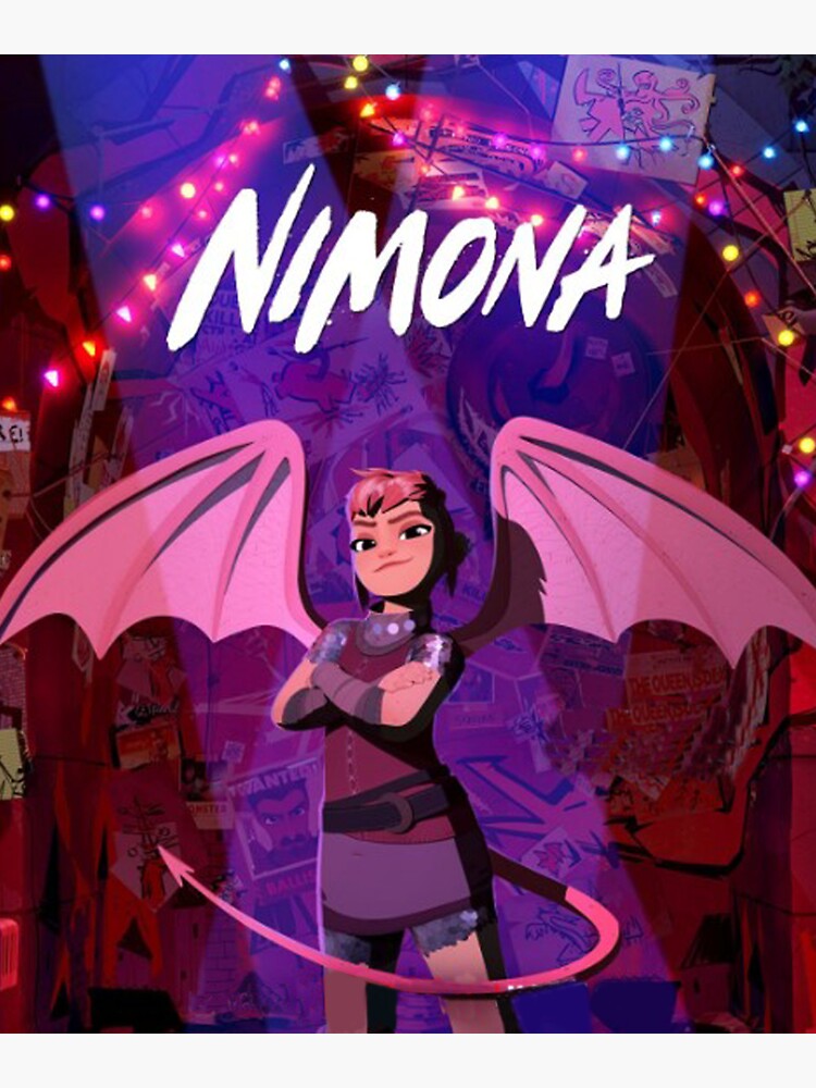 "nimona" Sticker for Sale by storeconcept | Redbubble
