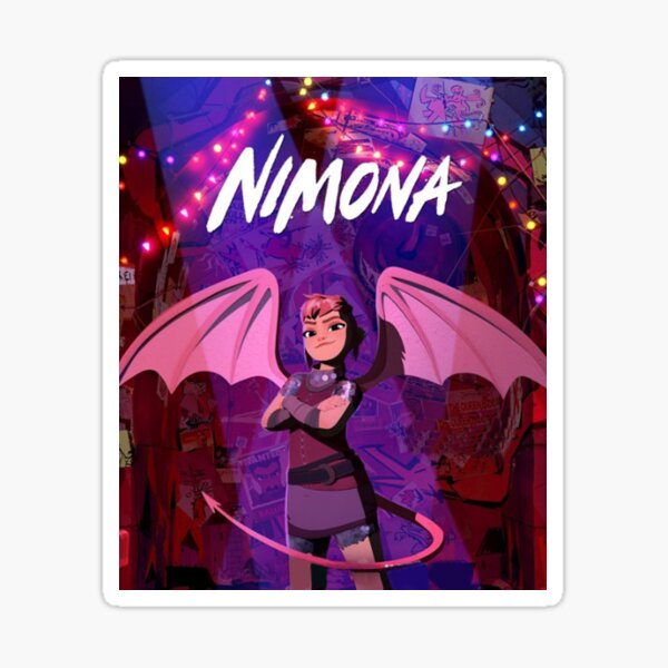"nimona" Sticker for Sale by storeconcept | Redbubble