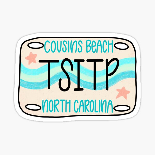 "TSITP License Plate" Sticker for Sale by MaggieEDoodles | Redbubble