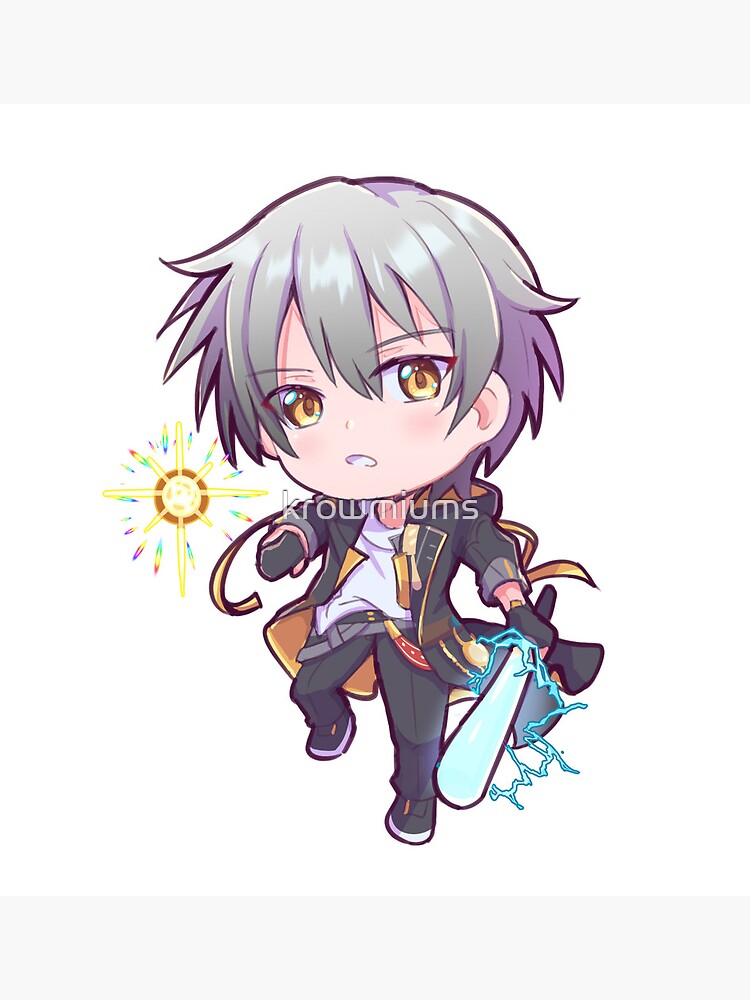 "Honkai Star Rail Caelus chibi" Greeting Card for Sale by krowmiums ...