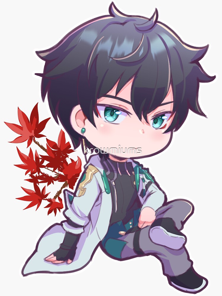 "Honkai Star Rail Dan Heng chibi" Sticker for Sale by krowmiums | Redbubble