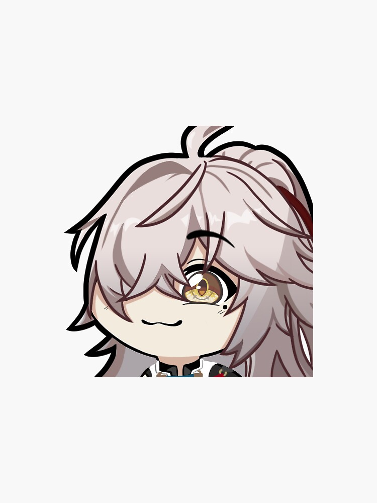 "Honkai Star Rail Cute Jing Yuan Smug Smile " Sticker for Sale by ...