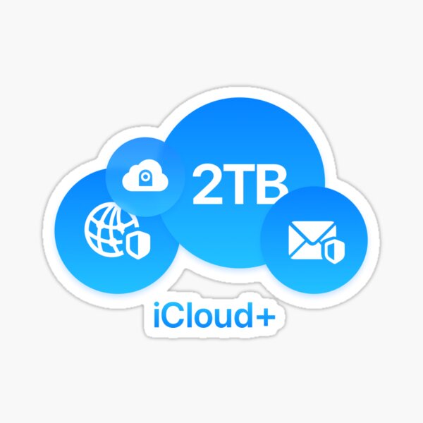 "iCloud Storage" Sticker for Sale by MDAccount | Redbubble