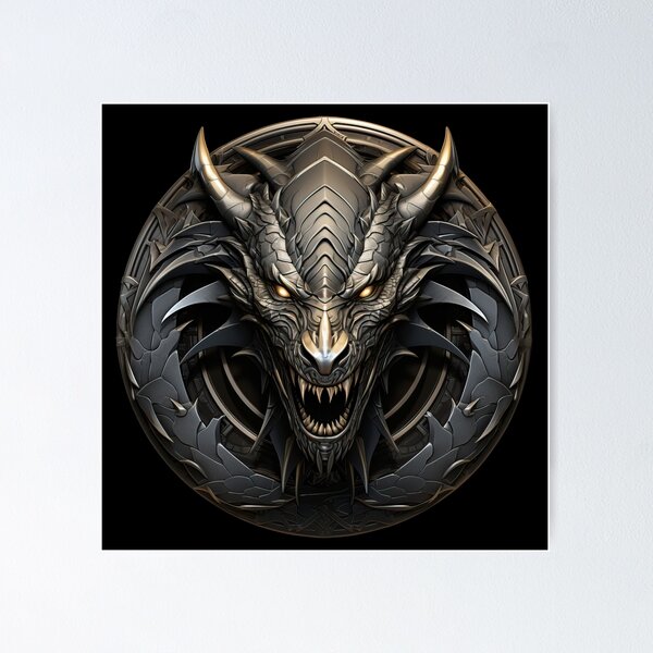 "Smaug - Dragon" Poster for Sale by lordrul-art | Redbubble