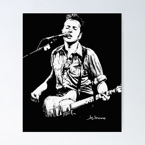 "Joe Strummer Classic Essential " Poster for Sale by ANTHLINDO | Redbubble