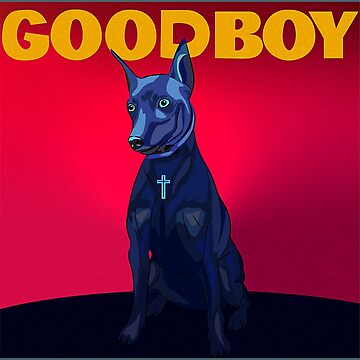 "goodboy " Sticker for Sale by Wallingtonshop | Redbubble