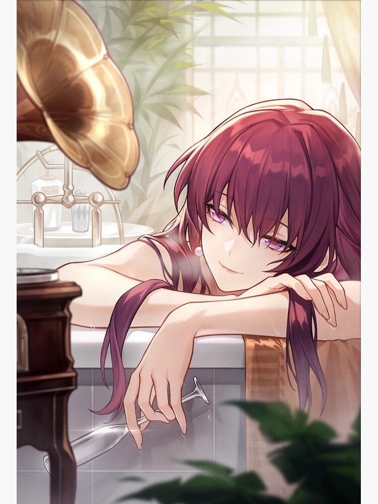 "Honkai Star Rail Beautiful Kafka" Sticker for Sale by SleepyShy | Redbubble