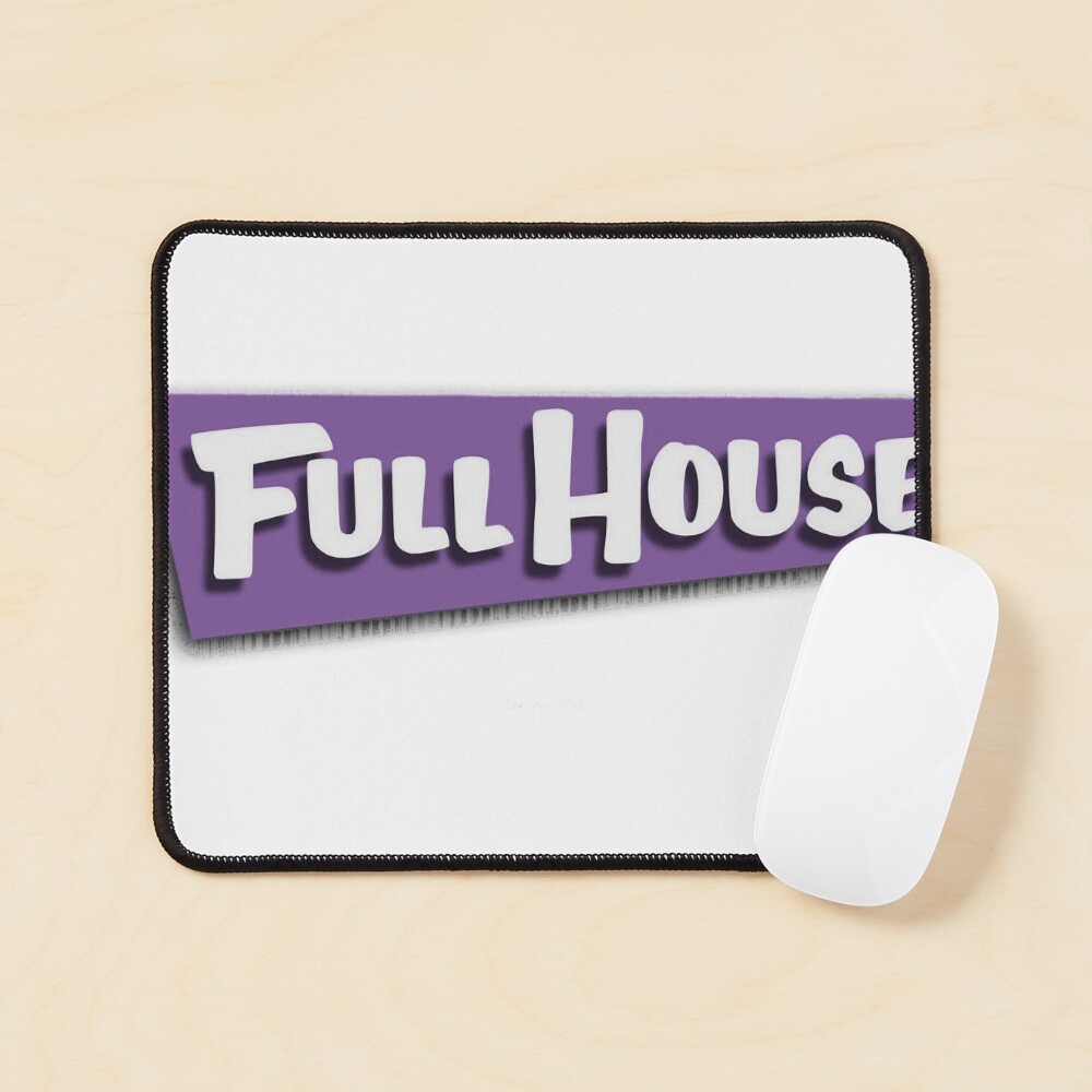 "Full House Logo" Sticker for Sale by pan-tien | Redbubble