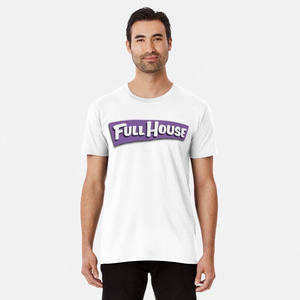 "Full House Logo" Sticker for Sale by pan-tien | Redbubble