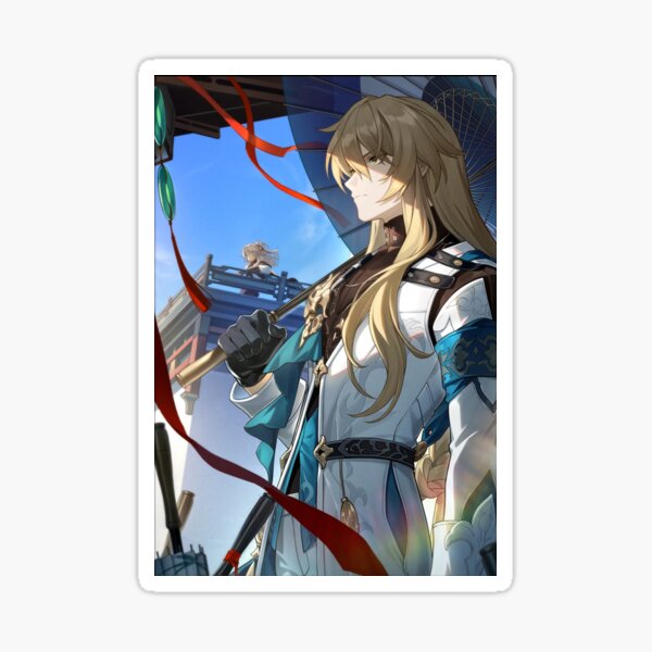 "Honkai Star Rail Luocha" Sticker for Sale by SleepyShy | Redbubble