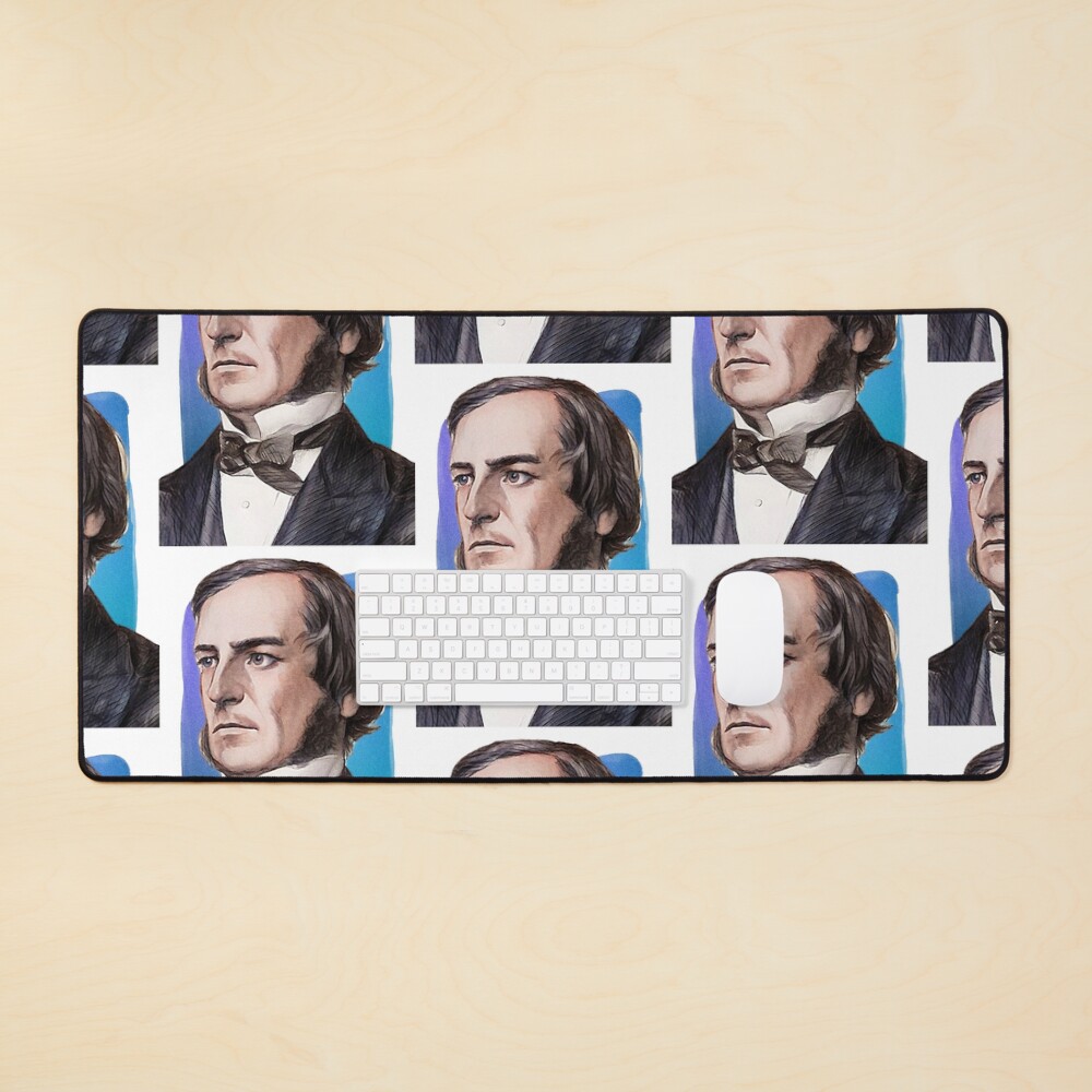 "English Mathematician George Boole illustration " Sticker for Sale by ...