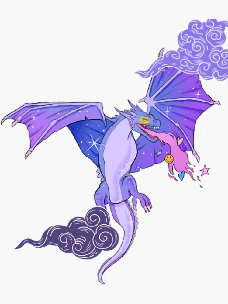 "Fourth Wing - Andarna and Tairn" Sticker for Sale by CorbinZane ...