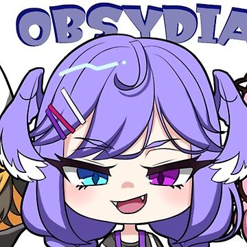 "CHIBI OBSYDIA" Sticker for Sale by Boy From North | Redbubble