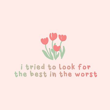 "sabrina carpenter | vicious | look for the best in the worst" Sticker ...