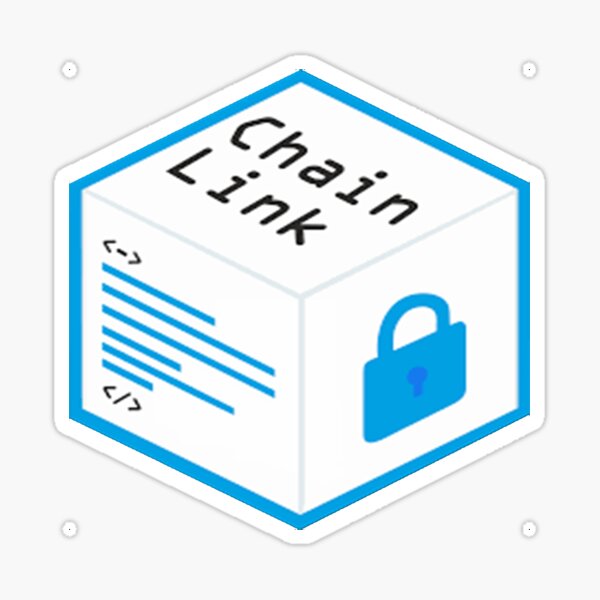 "ChainLink" Sticker for Sale by AltcoinCentral | Redbubble