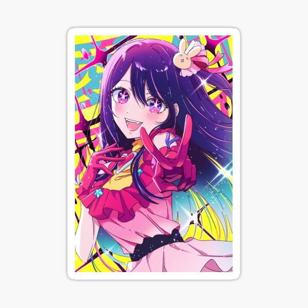 "Hoshino-ai" Sticker by japanan1meg1rl | Redbubble