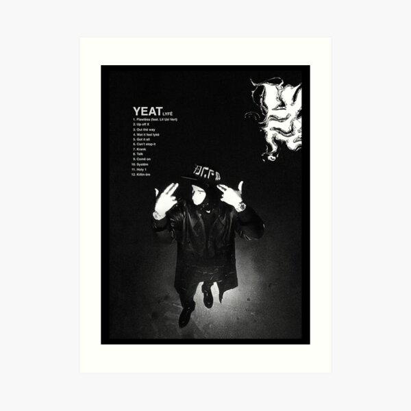 "Yeat Poster" Art Print for Sale by TracyDowning | Redbubble