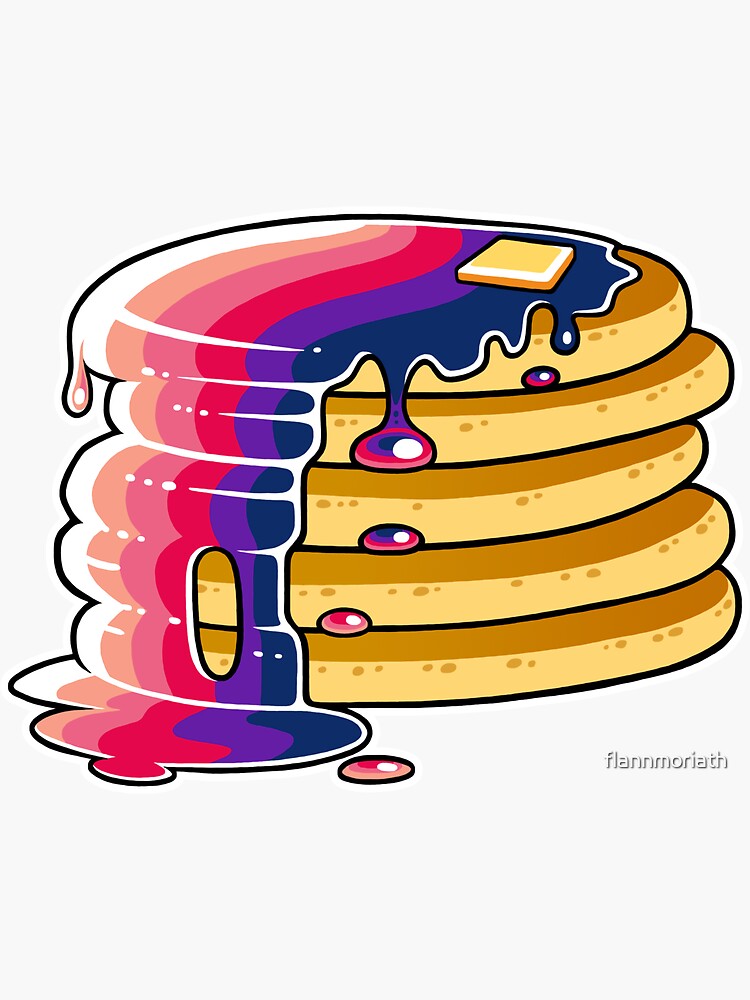 "Cinthean Flag Gay Pride Pancakes LGBT" Sticker for Sale by ...
