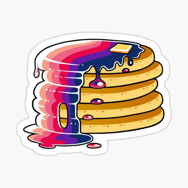 "Cinthean Flag Gay Pride Pancakes LGBT" Sticker for Sale by ...