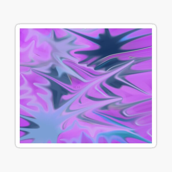 "Smudged Colours 7" Sticker for Sale by HK44 | Redbubble