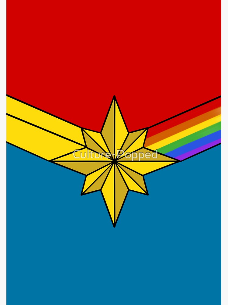 "Marvel Pride" Sticker for Sale by Culture-Popped | Redbubble