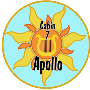 "Apollo Cabin 7" Sticker for Sale by Culture-Popped | Redbubble