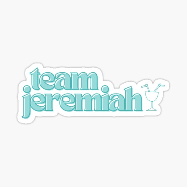"TSITP | Team Jeremiah" Sticker for Sale by ewarr24 | Redbubble