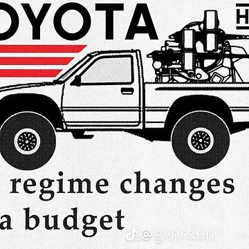 "Regime change stickers" Sticker for Sale by GlimmerXP | Redbubble