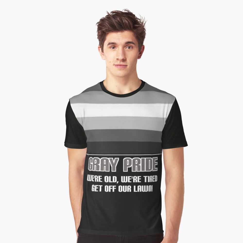 "Gray Pride" Sticker for Sale by Sciacca Bratta | Redbubble