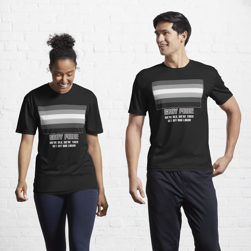 "Gray Pride" Sticker for Sale by Sciacca Bratta | Redbubble