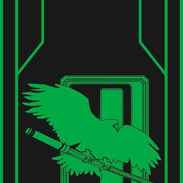"Clan Jade Falcon Insignia" Sticker for Sale by Arcturan-Art | Redbubble