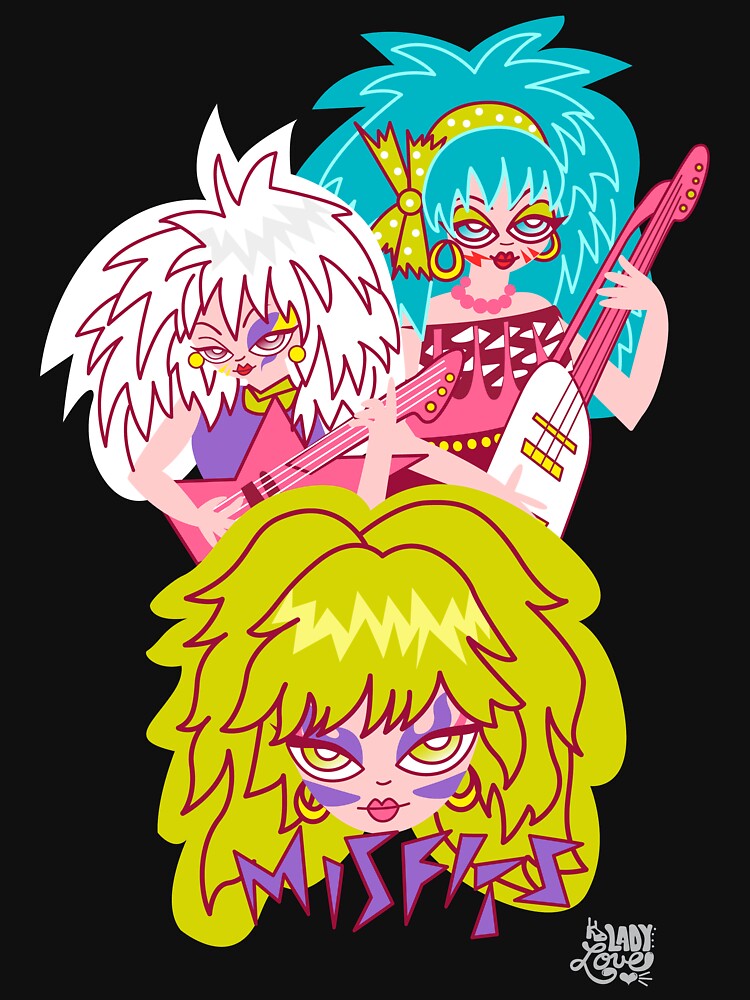 "Misfits Jem and the Holograms" T-shirt for Sale by ladylove4u ...