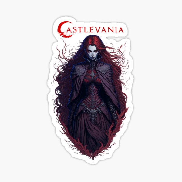 "Lenore Castlevania - The Mystical Charm" Sticker for Sale by ...