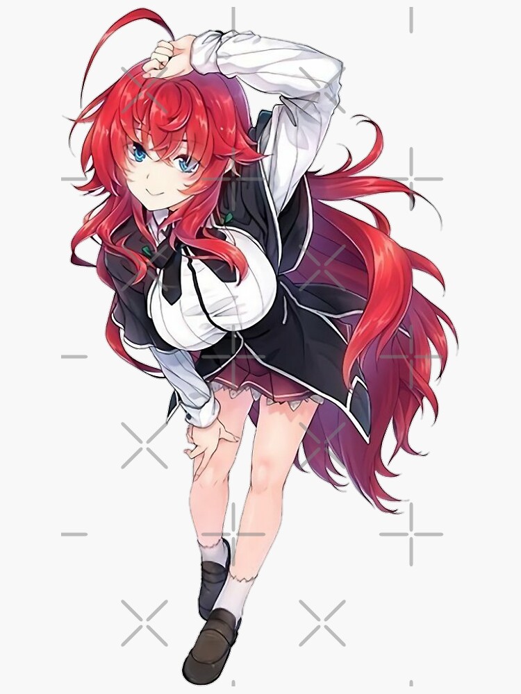 "Rias Gremory ~ High School DXD " Sticker for Sale by iamilpyo | Redbubble