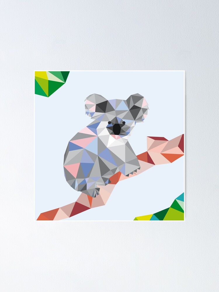 "Mr Koala " Poster for Sale by drunkonwater | Redbubble