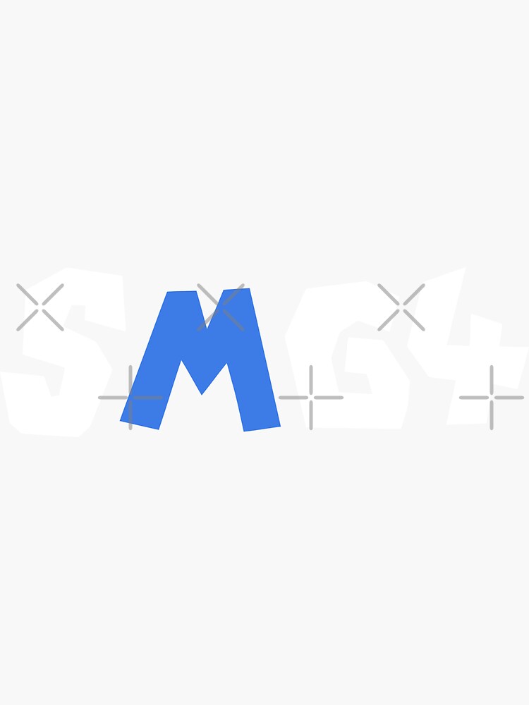 "Smg4 Merch Smg4 Logo" Sticker for Sale by Thomas-Mc | Redbubble