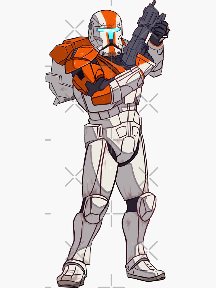 "Boss form The Clone Wars" Sticker for Sale by Denica Georgieva | Redbubble