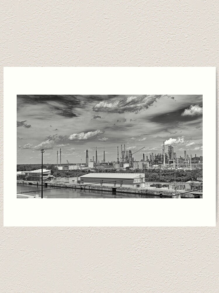 "Refinery" Art Print for Sale by ivoire | Redbubble