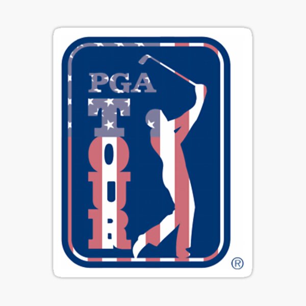 "American Flag PGA Tour " Sticker for Sale by pxobnjqvk84 | Redbubble