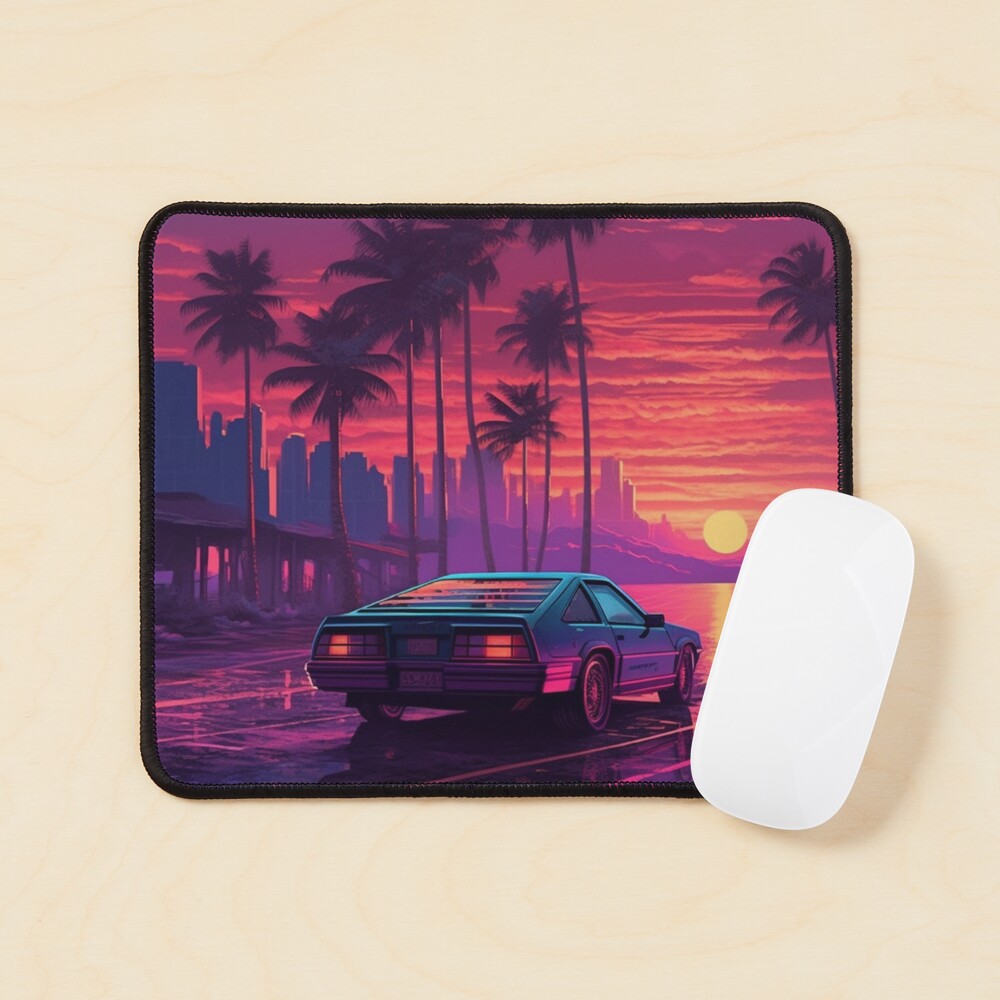 "Synthwave Sunset Drive Poster" Art Print for Sale by jefferymelton ...